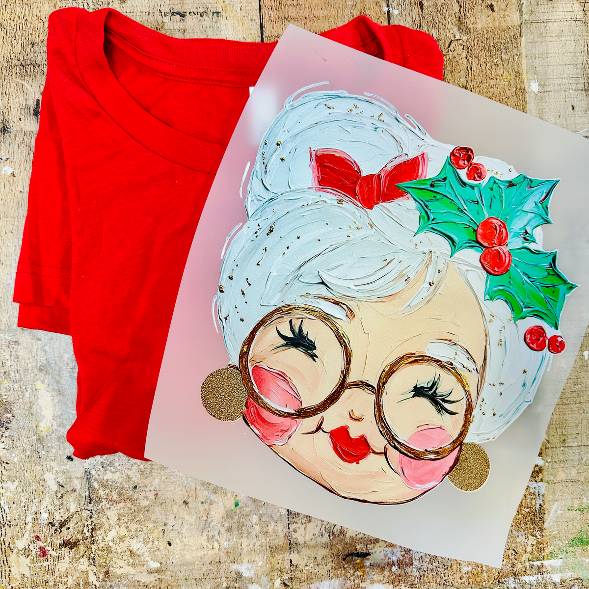 Print and Press Party | Mrs Claus | DIY Kits – Print Cut Craft